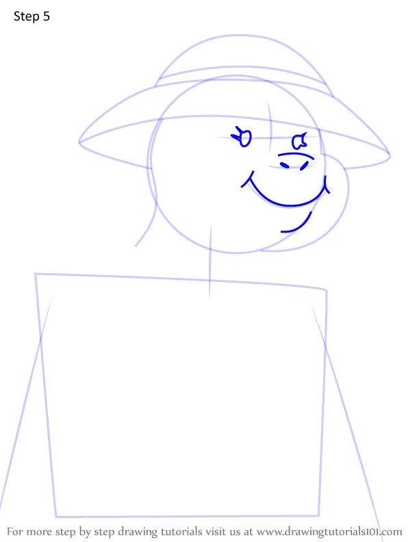 How to Draw Mail Lady from Infinity Train (Infinity Train) Step by Step ...