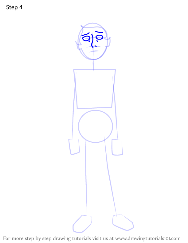 How to Draw Megan Olsen from Infinity Train (Infinity Train) Step by ...