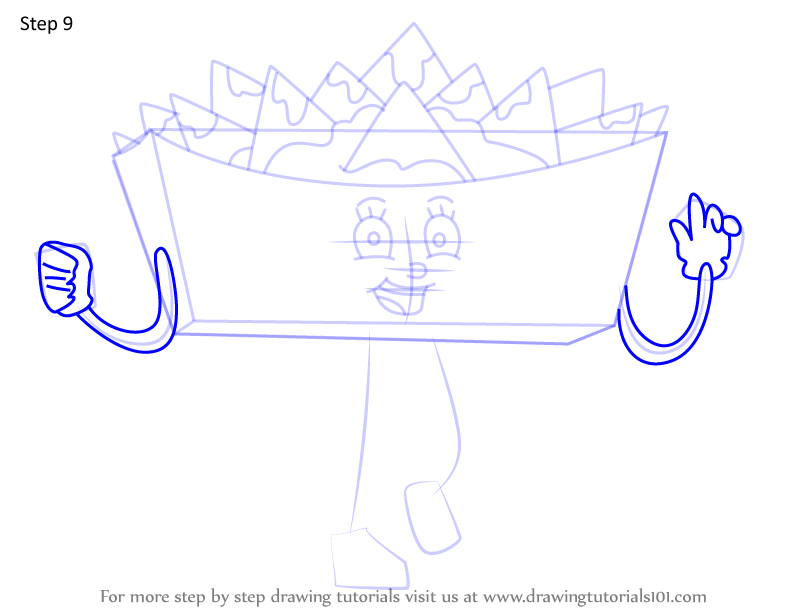 How to Draw Nacho Girl from Infinity Train (Infinity Train) Step by ...
