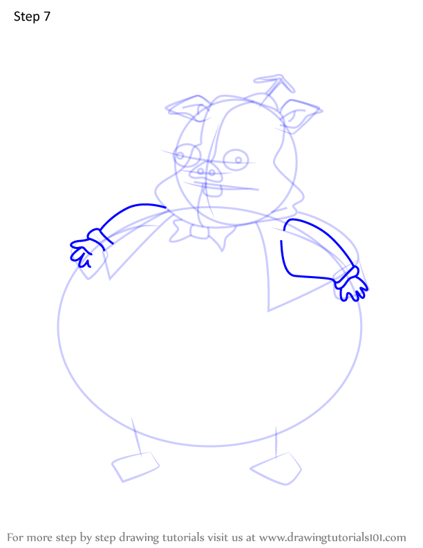 How to Draw Bloaty from Invader Zim (Invader Zim) Step by Step ...