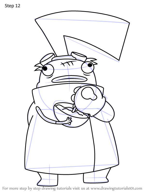 How to Draw Clembrane from Invader Zim (Invader Zim) Step by Step ...