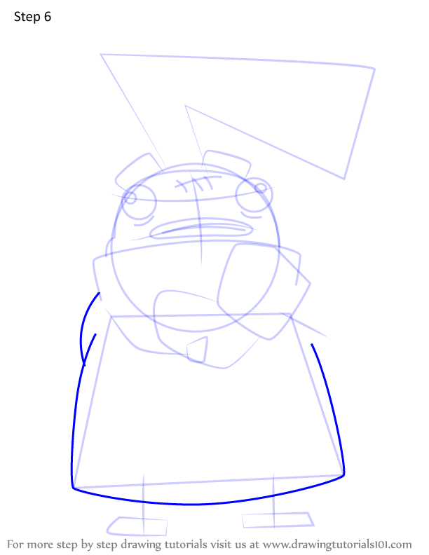 How to Draw Clembrane from Invader Zim (Invader Zim) Step by Step ...