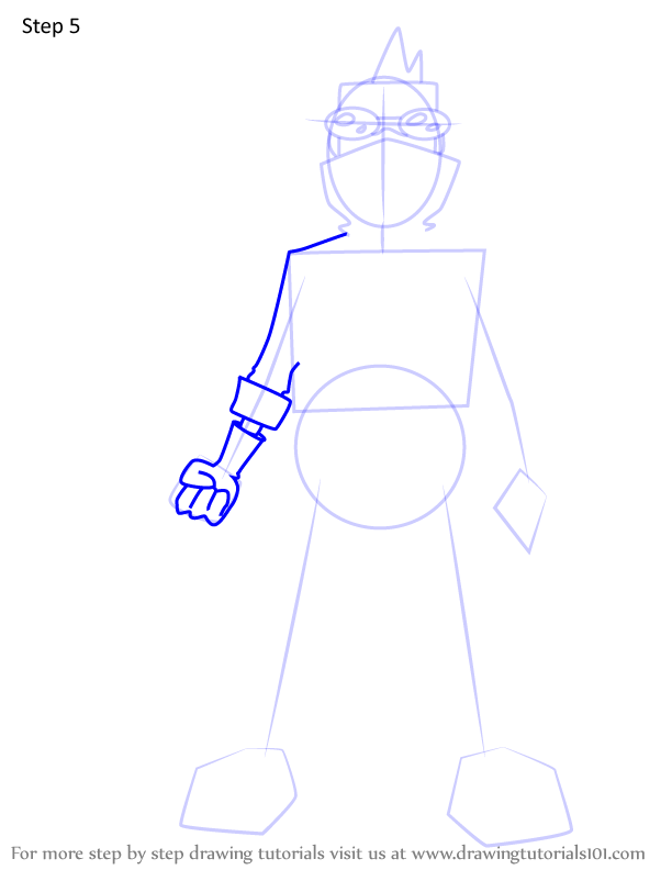 How to Draw Professor Membrane from Invader Zim (Invader Zim) Step by ...