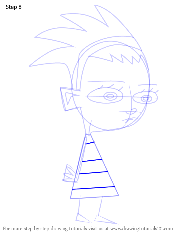 How to Draw Zita from Invader Zim (Invader Zim) Step by Step ...
