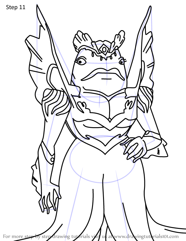 How to Draw Aquaria from Invincible (Invincible) Step by Step ...