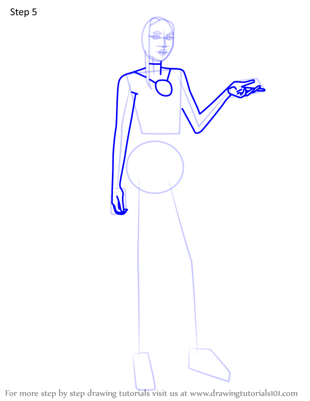 How to Draw Atom Eve from Invincible (Invincible) Step by Step ...