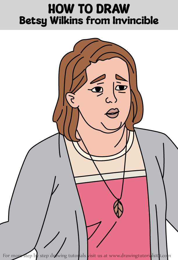 How to Draw Betsy Wilkins from Invincible (Invincible) Step by Step ...