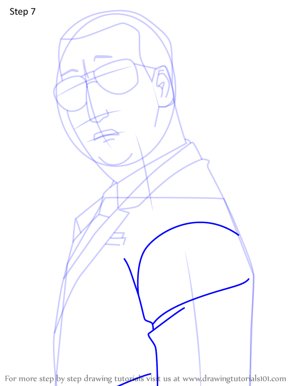 How to Draw Donald Ferguson from Invincible (Invincible) Step by Step ...