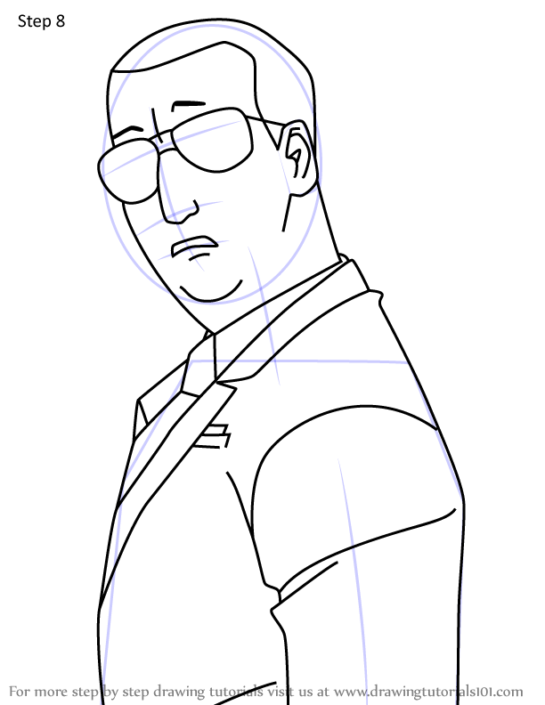 How to Draw Donald Ferguson from Invincible (Invincible) Step by Step ...