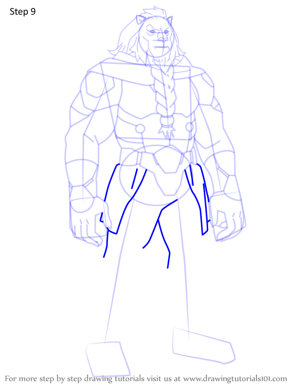 How to Draw Mokk from Invincible (Invincible) Step by Step ...