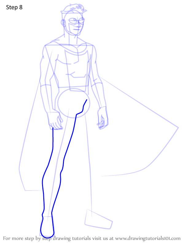 How to Draw Sinister Invincible from Invincible (Invincible) Step by ...