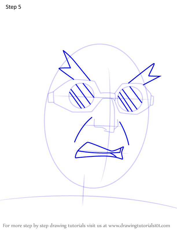 How to Draw The Mad Scientist from Invincible (Invincible) Step by Step ...