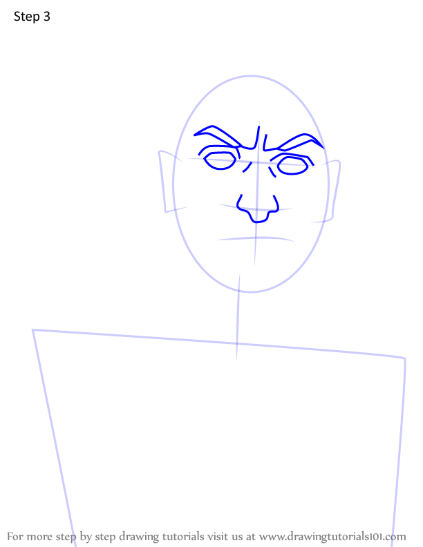 How to Draw Zaeim from Invincible (Invincible) Step by Step ...