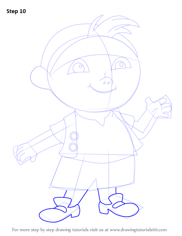 How to Draw Cubby from Jake and the Never Land Pirates (Jake and the ...