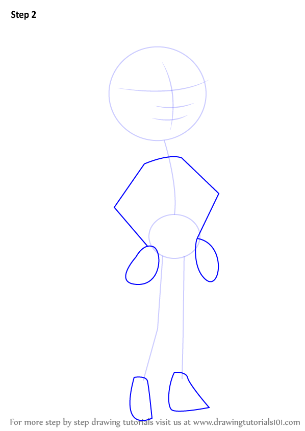 How to Draw Lila Test from Johnny Test (Johnny Test) Step by Step ...