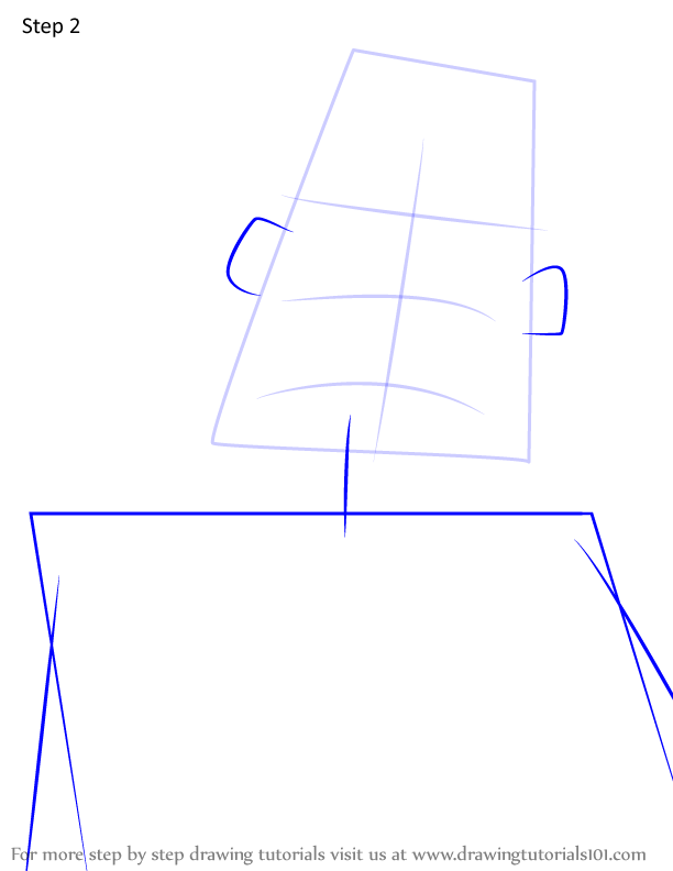 How to Draw Mr. White from Johnny Test (Johnny Test) Step by Step ...