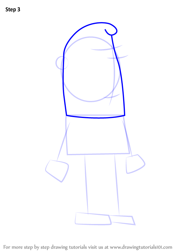 How to Draw August from KaBlam! (KaBlam!) Step by Step ...