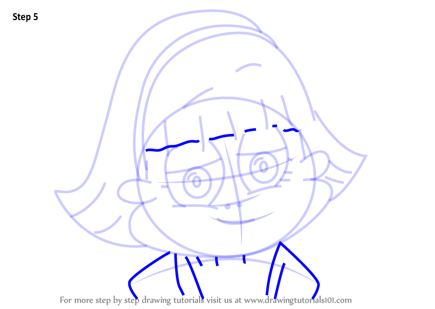 How to Draw Dawn from KaBlam! (KaBlam!) Step by Step ...
