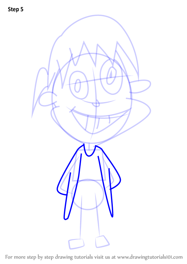 How to Draw June from KaBlam! (KaBlam!) Step by Step ...