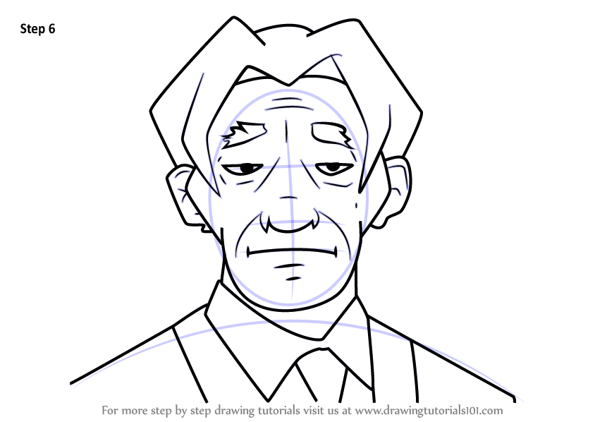 How to Draw Ozu from Kappa Mikey (Kappa Mikey) Step by Step ...