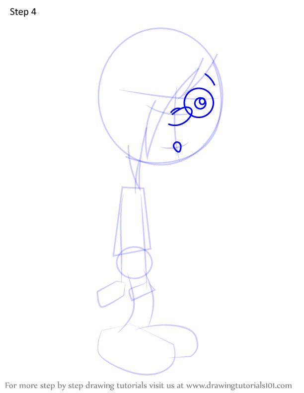 How to Draw Emo Kid from Kick Buttowski (Kick Buttowski) Step by Step ...