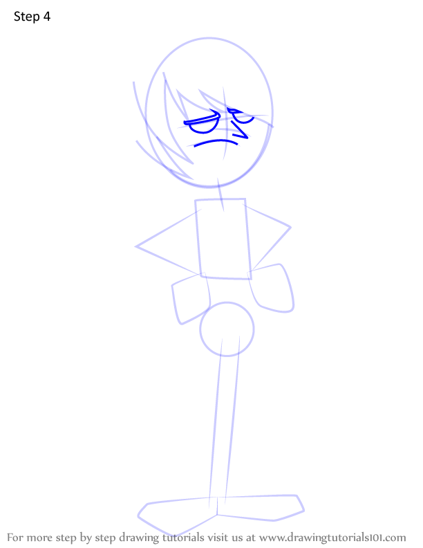 How to Draw Gordon Gibble from Kick Buttowski (Kick Buttowski) Step by ...