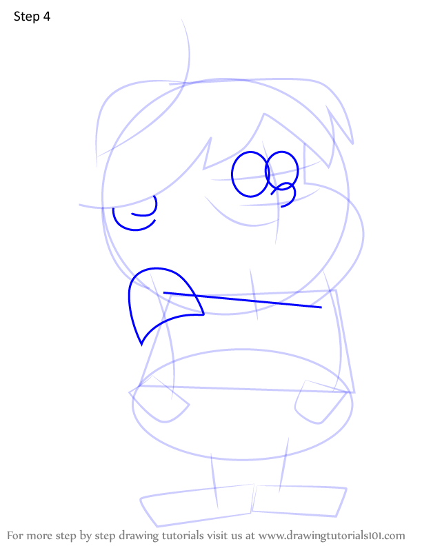 How to Draw Gunther Magnuson from Kick Buttowski (Kick Buttowski) Step ...