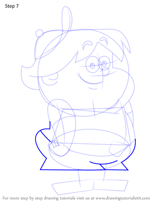 How to Draw Gunther Magnuson from Kick Buttowski (Kick Buttowski) Step ...