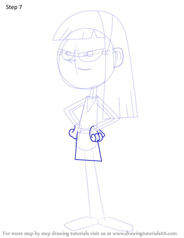 How to Draw Kendall Perkins from Kick Buttowski (Kick Buttowski) Step ...