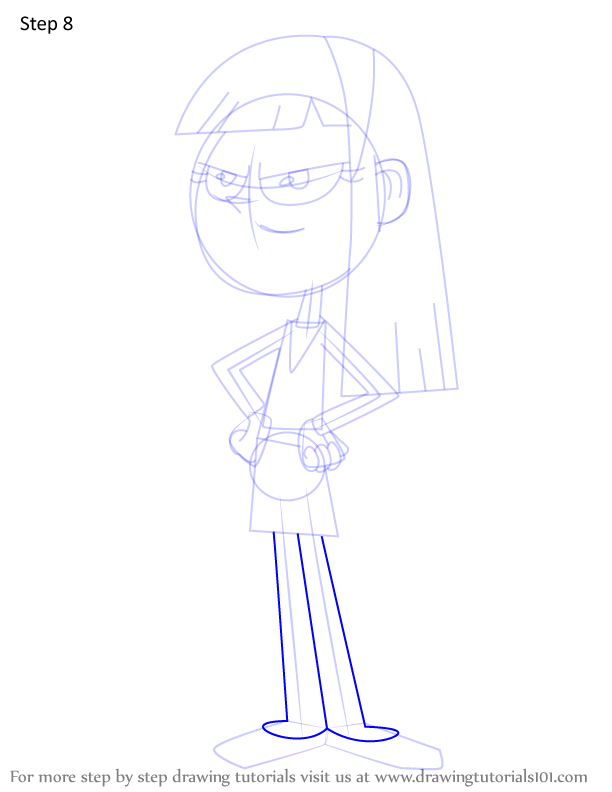 How to Draw Kendall Perkins from Kick Buttowski (Kick Buttowski) Step ...