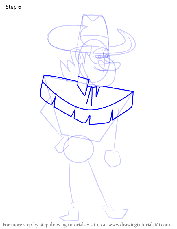 How to Draw Rowdy Remington from Kick Buttowski (Kick Buttowski) Step ...