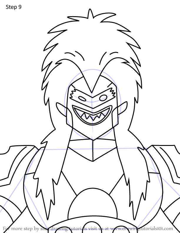 How to Draw Krosh from Kid Cosmic (Kid Cosmic) Step by Step ...