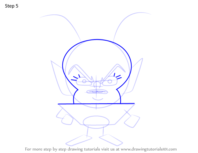 How to Draw Zarkon from Kid Cosmic (Kid Cosmic) Step by Step ...