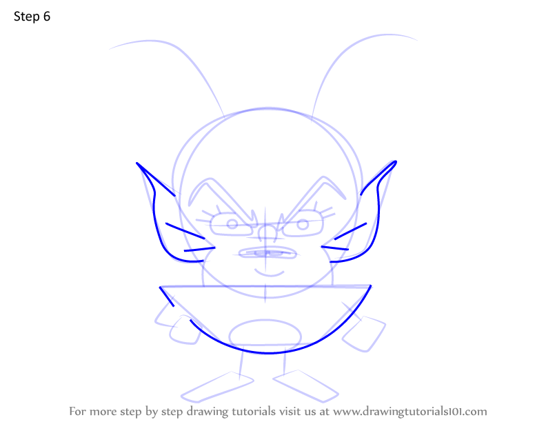 How to Draw Zarkon from Kid Cosmic (Kid Cosmic) Step by Step ...