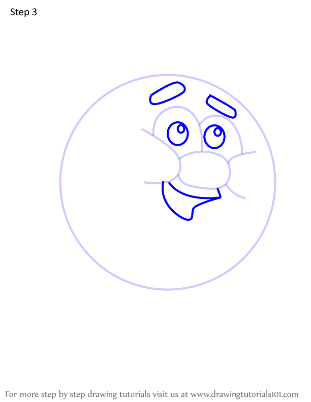 How to Draw BoboRiki from Kikoriki (Kikoriki) Step by Step ...