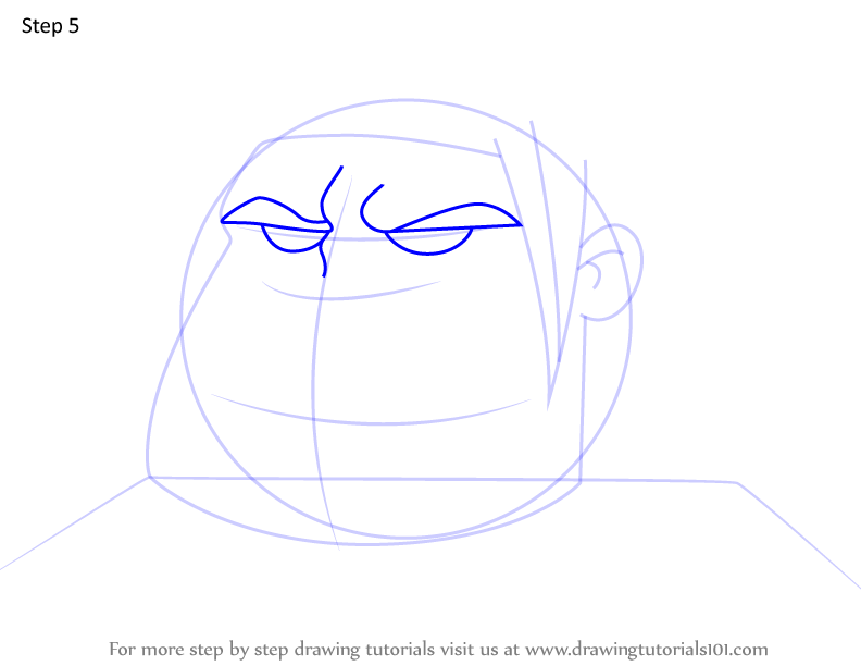 How to Draw Big Mike from Kim Possible (Kim Possible) Step by Step ...