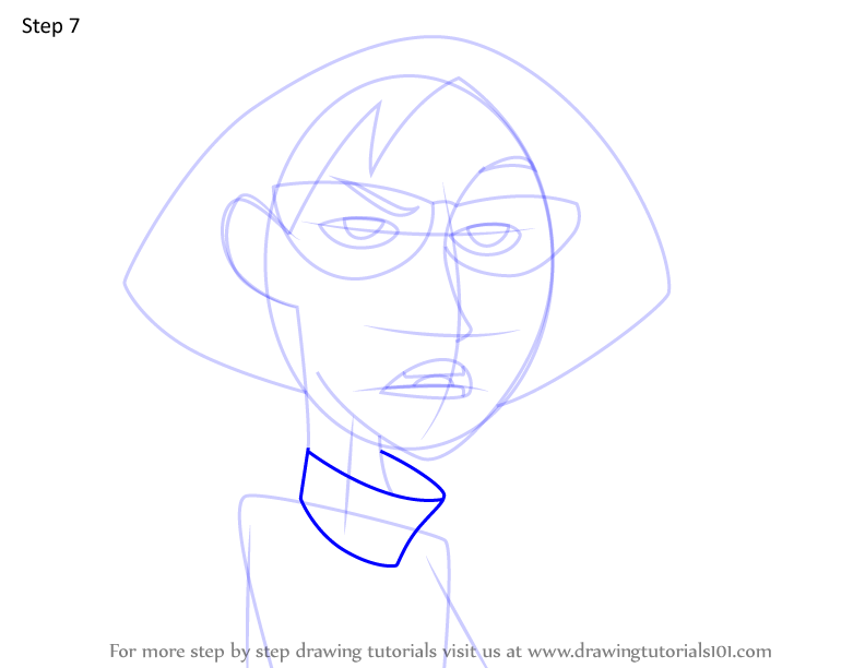 How to Draw Mrs. Stoppable from Kim Possible (Kim Possible) Step by ...