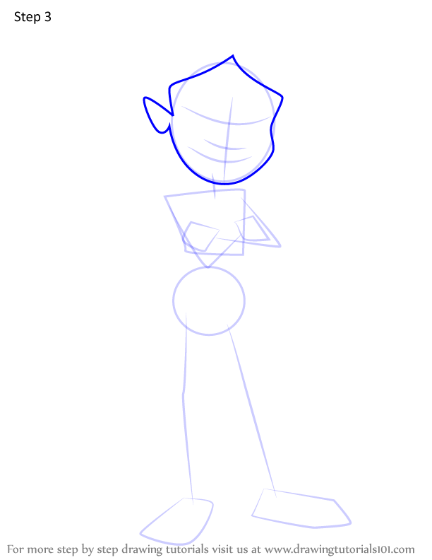 How to Draw Penny Proud from Kim Possible (Kim Possible) Step by Step ...