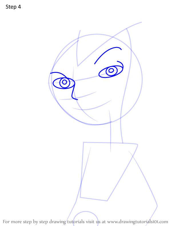 How to Draw Vivian Francis Porter from Kim Possible (Kim Possible) Step ...