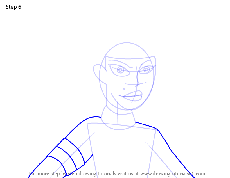 How to Draw Warmonga from Kim Possible (Kim Possible) Step by Step ...