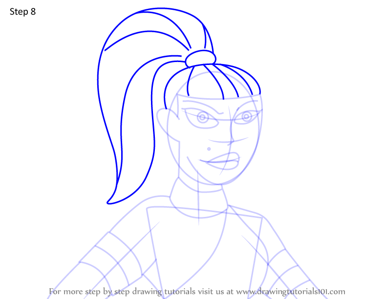 How to Draw Warmonga from Kim Possible (Kim Possible) Step by Step ...