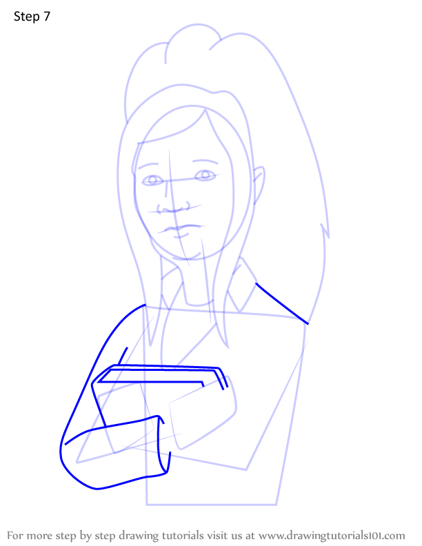 How to Draw Amy from King of the Hill (King of the Hill) Step by Step ...
