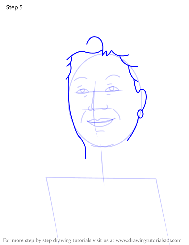 How to Draw Ann Richards from King of the Hill (King of the Hill) Step ...