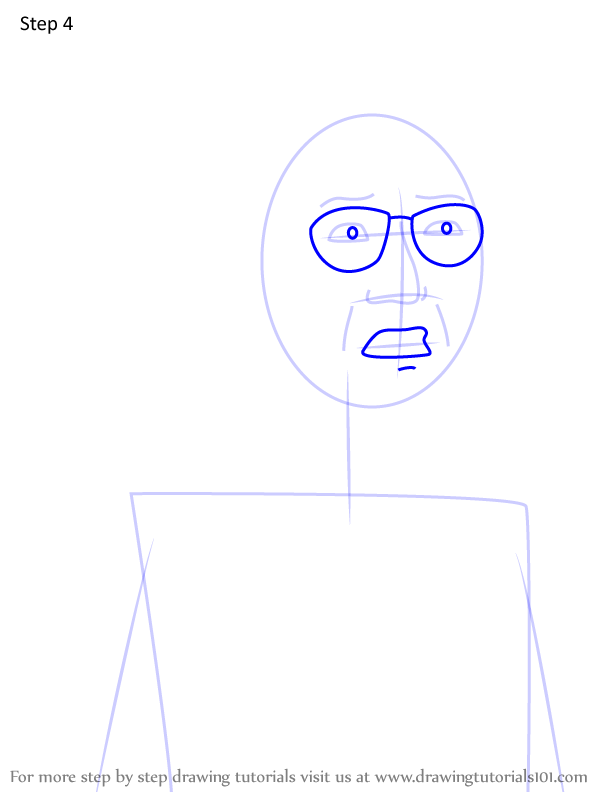 How to Draw Barry from King of the Hill (King of the Hill) Step by Step ...
