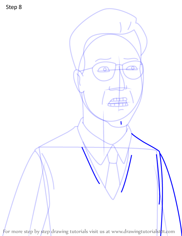 How to Draw Barry from King of the Hill (King of the Hill) Step by Step ...