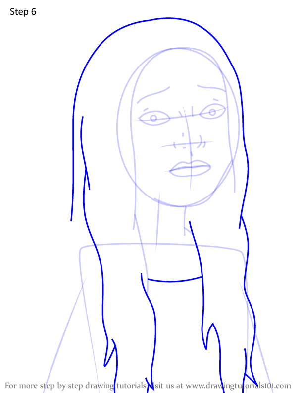 How to Draw Bethany from King of the Hill (King of the Hill) Step by ...