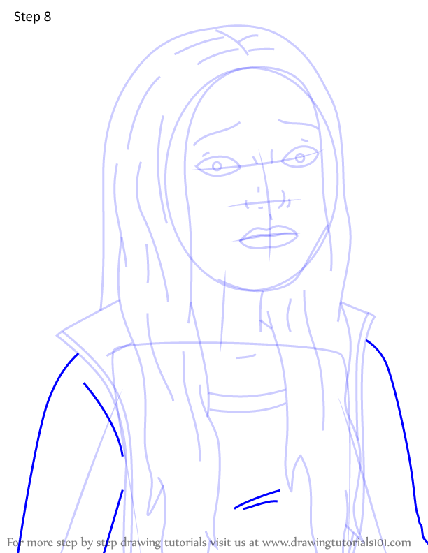 How to Draw Bethany from King of the Hill (King of the Hill) Step by ...