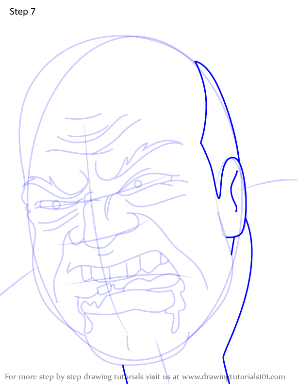 How to Draw Big Jim from King of the Hill (King of the Hill) Step by ...