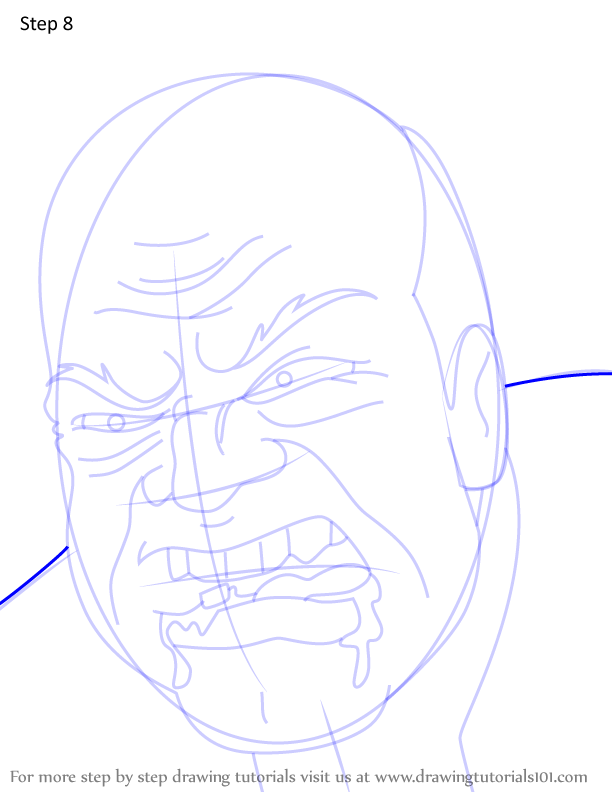 How to Draw Big Jim from King of the Hill (King of the Hill) Step by ...