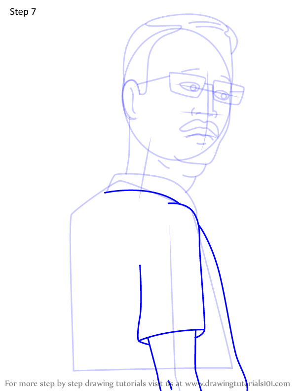 How to Draw Bob from King of the Hill (King of the Hill) Step by Step ...